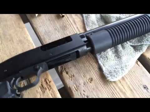 Shotgun adapter in Pump Shotgun - Short Lane 12 gauge to 9mm - YouTube