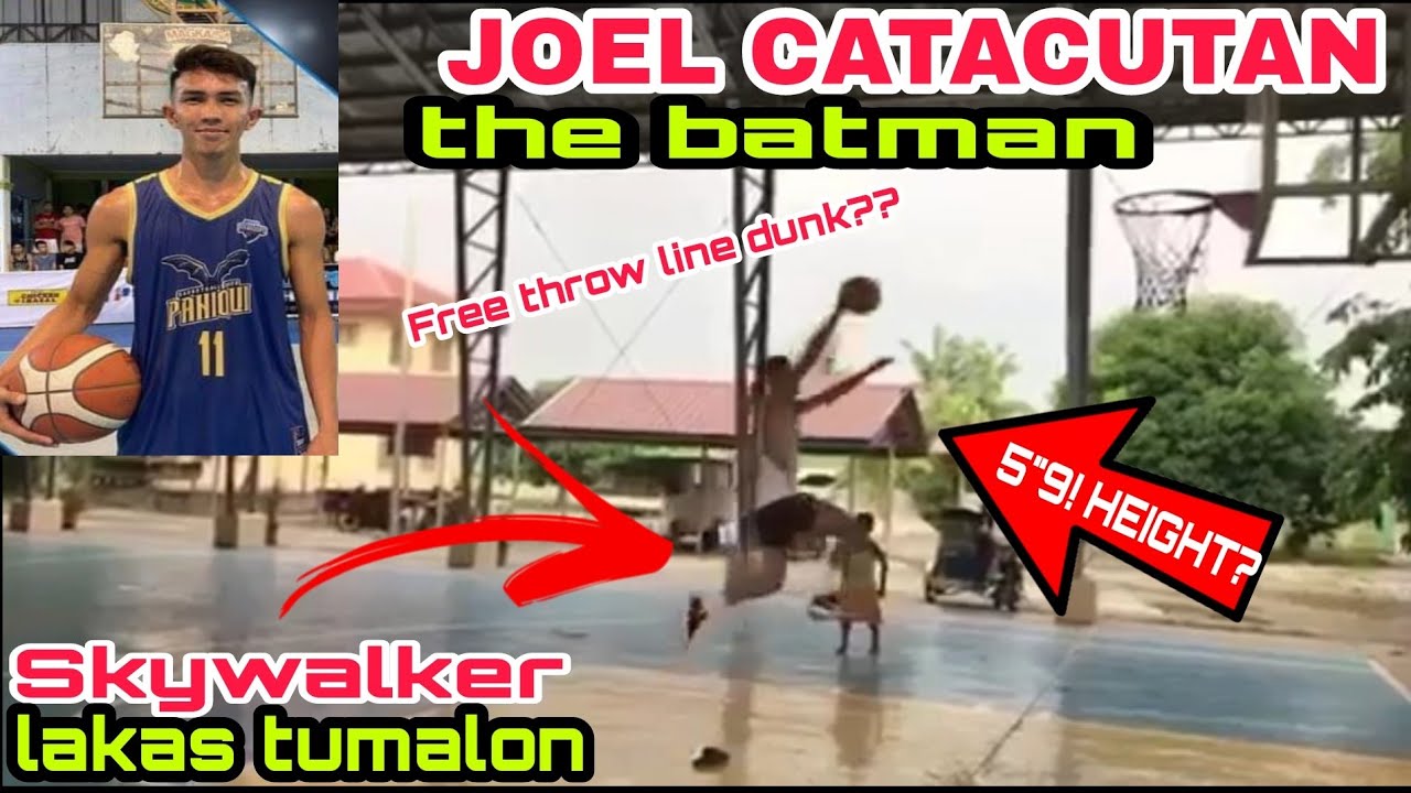 JOEL CATACUTAN THE BATMAN! SLAM DUNK HIGHLIGHTS!!! - YouTube