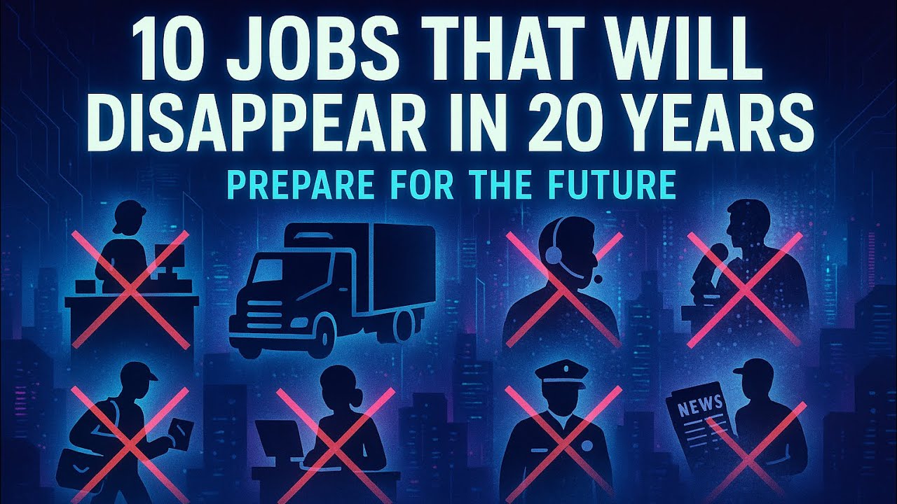 10 Jobs That Will Disappear in the Next 20 Years | Future Professions ...