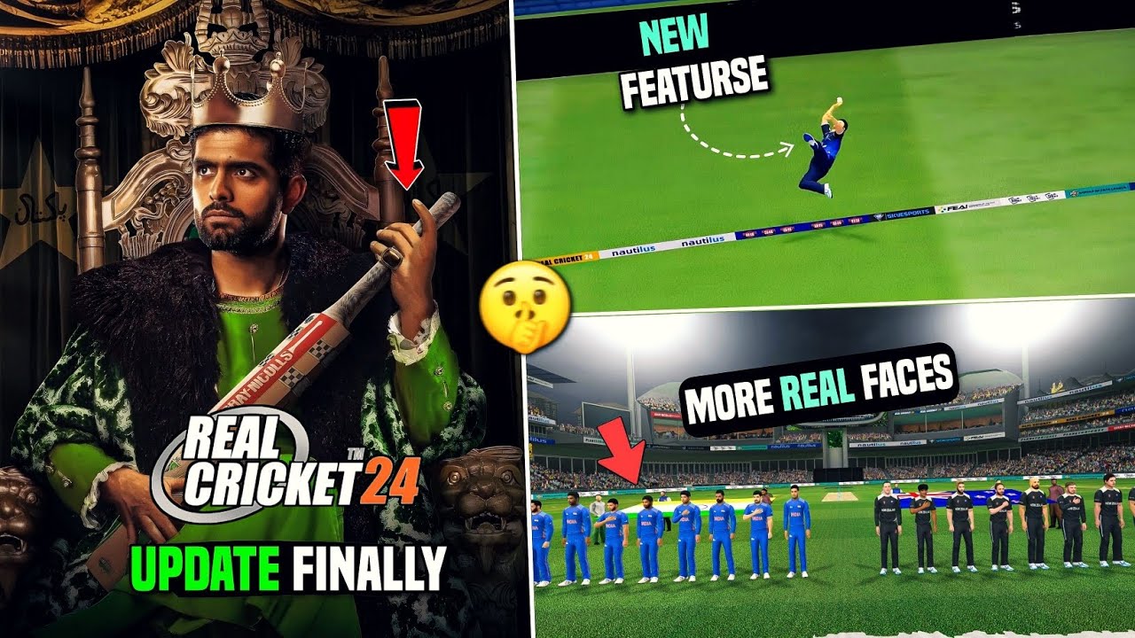 Real Cricket 24 Upcoming Update🤩 Release Date & Featurse | Rc24 New ...