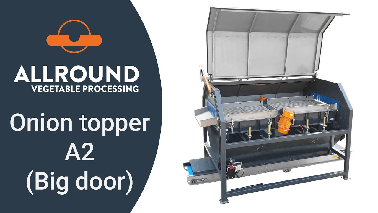 Onion topper A 2 (big door) | Tutorial | Allround Vegetable Processing ...