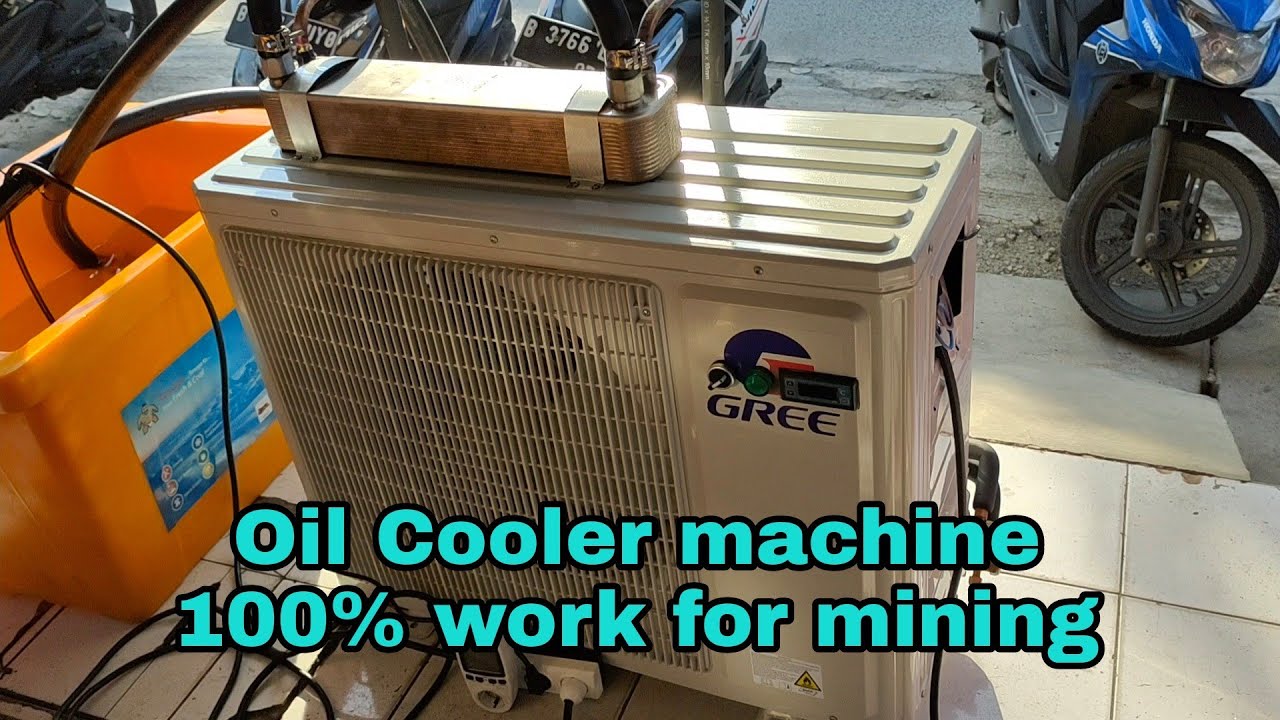 Mineral Oil Cooler Pendingin mineral oli untuk rendam mesin mining VGA ...