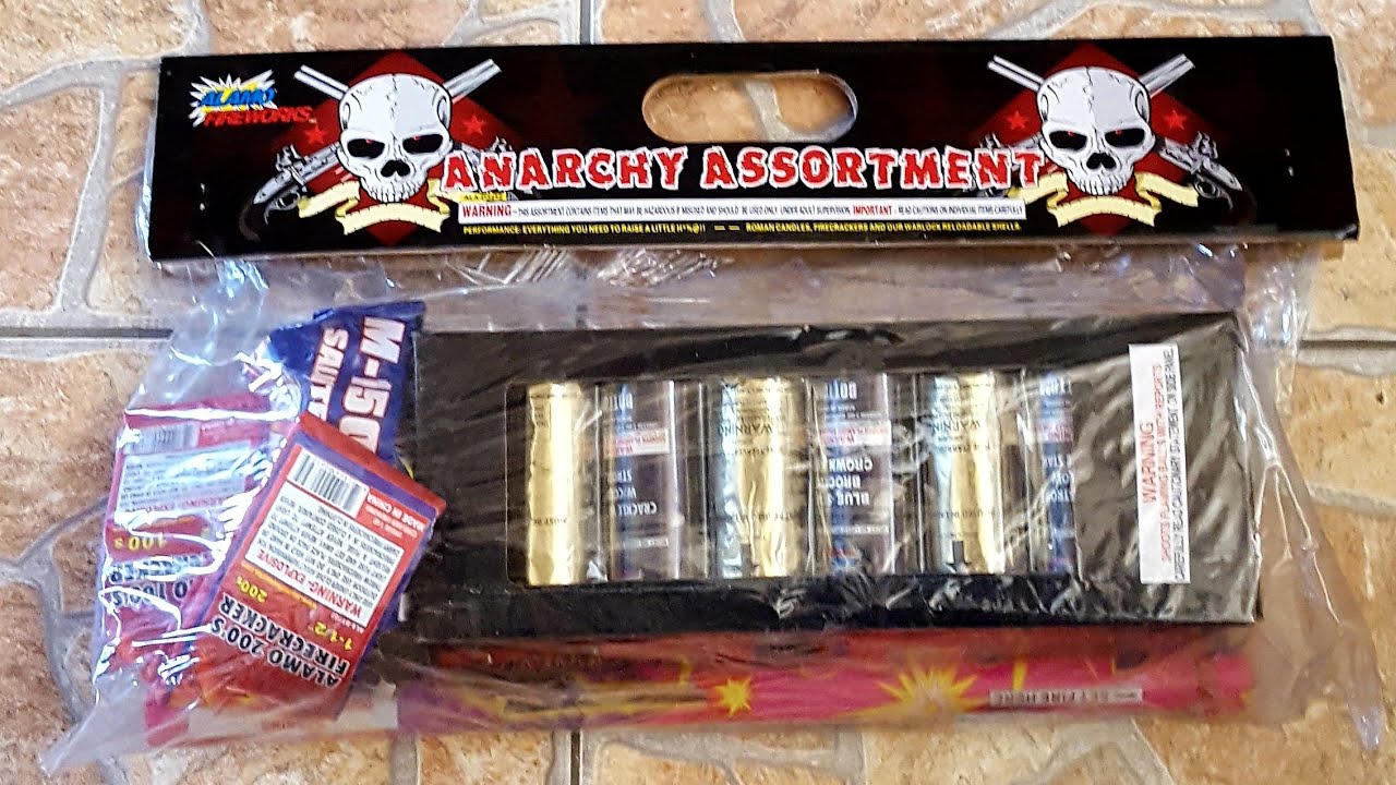 Anarchy Assortment Unboxing Alamo fireworks 2019 - YouTube