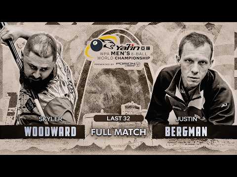 🇺🇸 WOODWARD vs BERGMAN 🇺🇸 ▸ LAST 32 ▸ 2026 Yalin WPA Men's 8-Ball World Championship