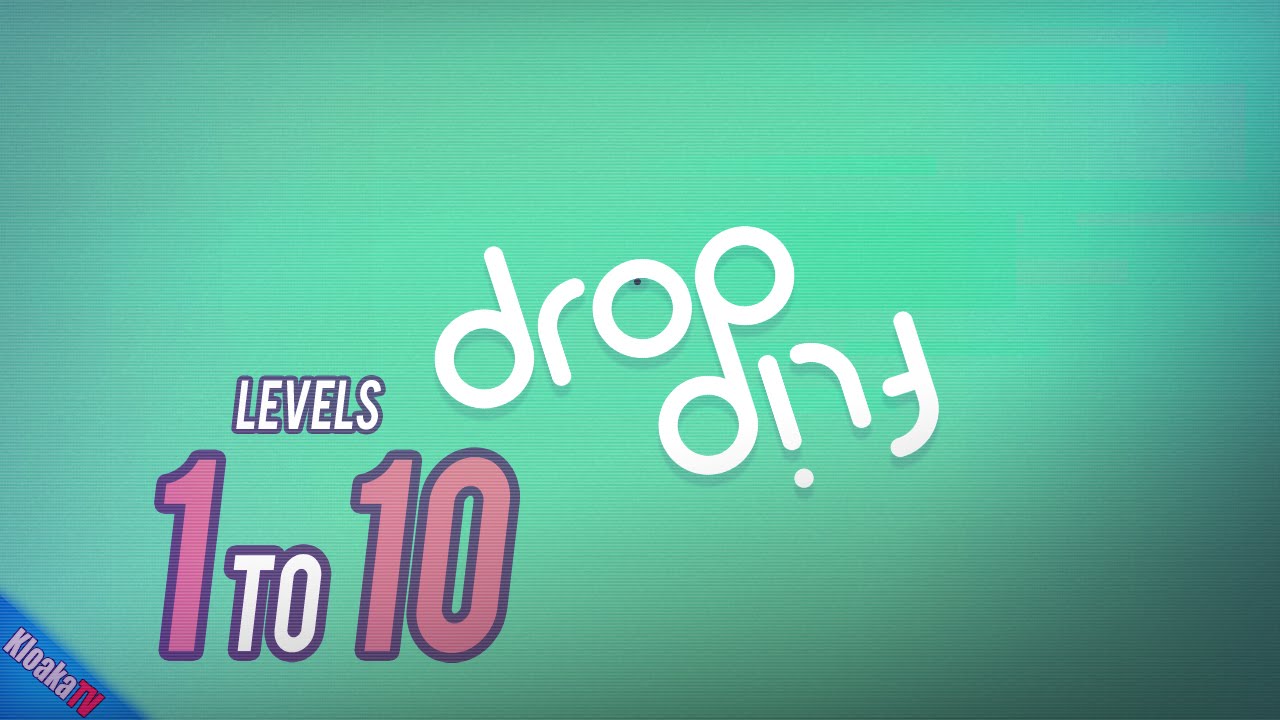 Drop Flip - Level 1 to 10 Walkthrough Gameplay - YouTube