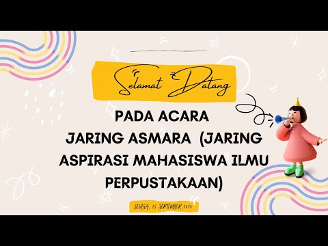 JARING ASMARA : JARINGAN ASPIRASI MAHASISWA ILMU PERPUSTAKAAN 2020