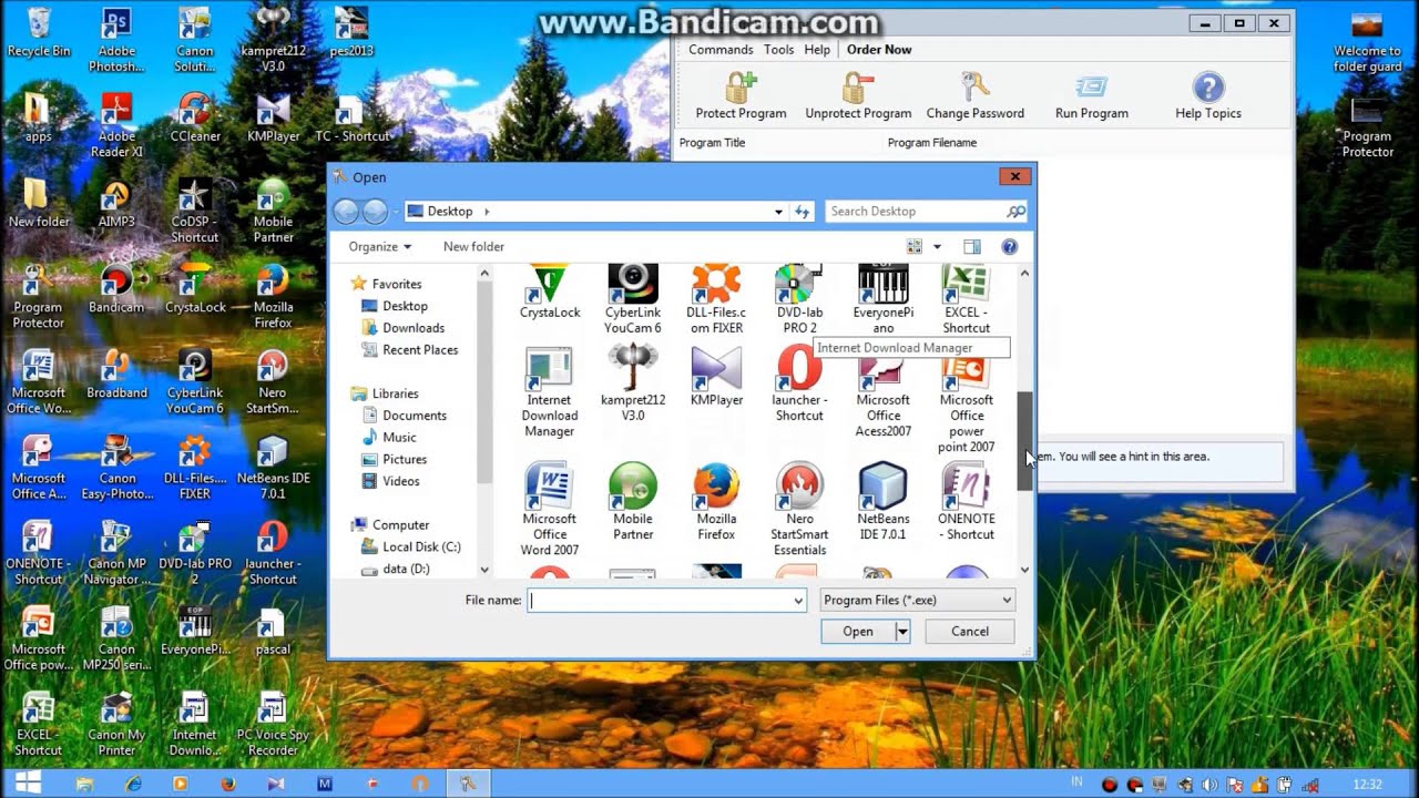 tutorial cara menggunakan program protector - YouTube