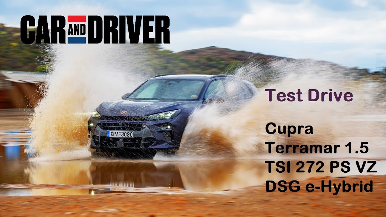 Test Drive: Cupra Terramar 1.5 TSI 272PS VZ DSG e-Hybrid - YouTube