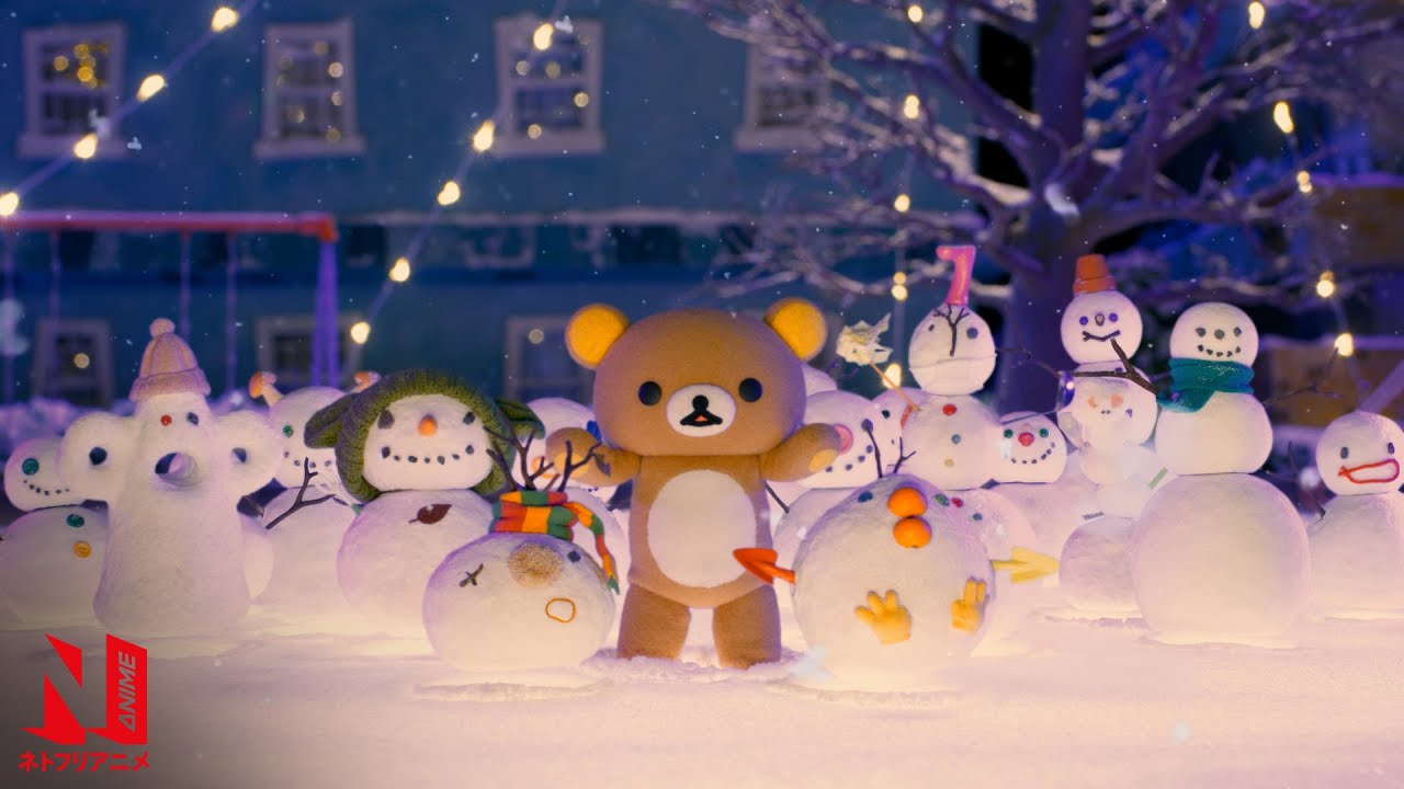 Dancing Snowmen | Rilakkuma and Kaoru | Clip | Netflix Anime - YouTube