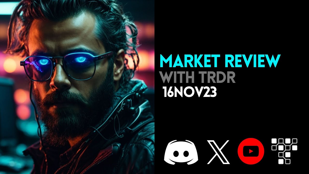 BTC Crypto Market Review With TRDR Console 16Nov23 - YouTube