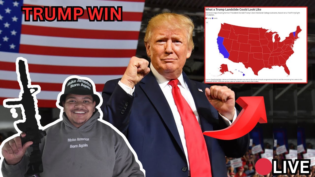 🚨LIVE Updates: TRUMP IS WINNING ALL SWING STATES! MAGA TOO BIG TO RIG ...