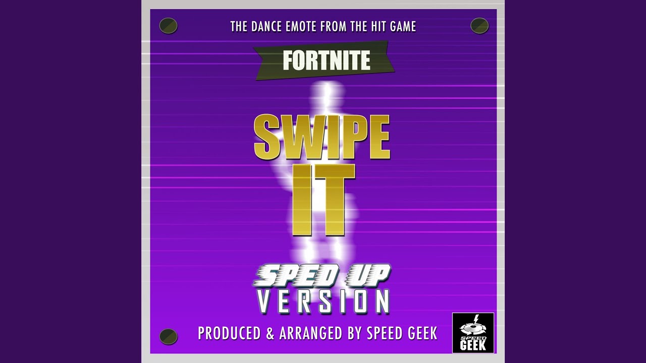 Swipe It Dance Emote (''Fortnite Battle Royale - Swipe It Dance Emote ...