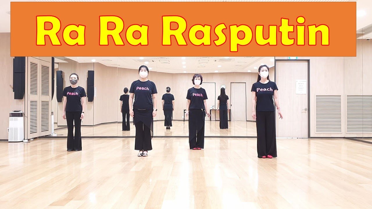 RA RA RASPUTIN Line Dance (Beginner Level) - YouTube