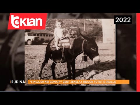 Del fotoja e rrallë e Gentjan Zenelaj 6 muajsh mbi një gomar - YouTube