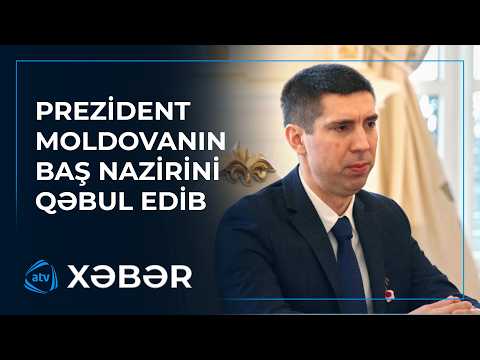 Prezident Moldovanın Baş nazirinin müavini, xarici işlər naziri Mixay Popşoini qəbul edib