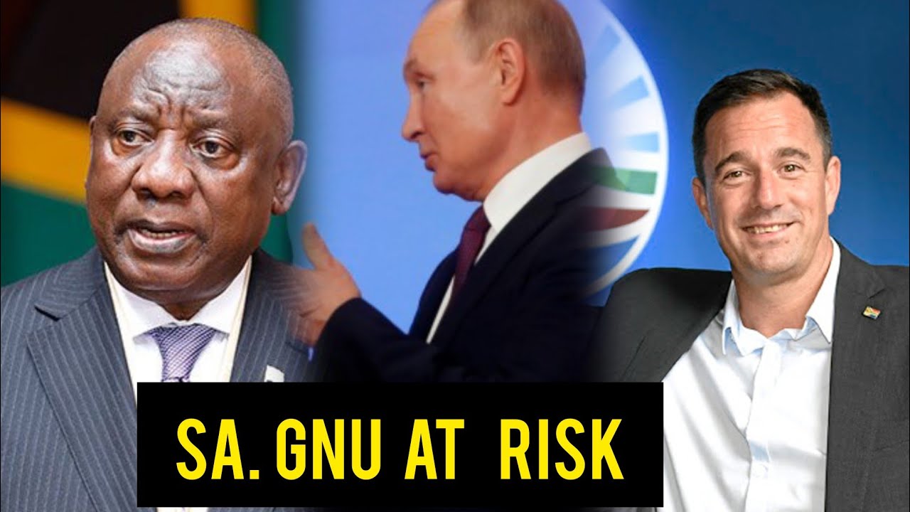 SHOCKING! Ramaphosa and DA open fight in GNU - YouTube