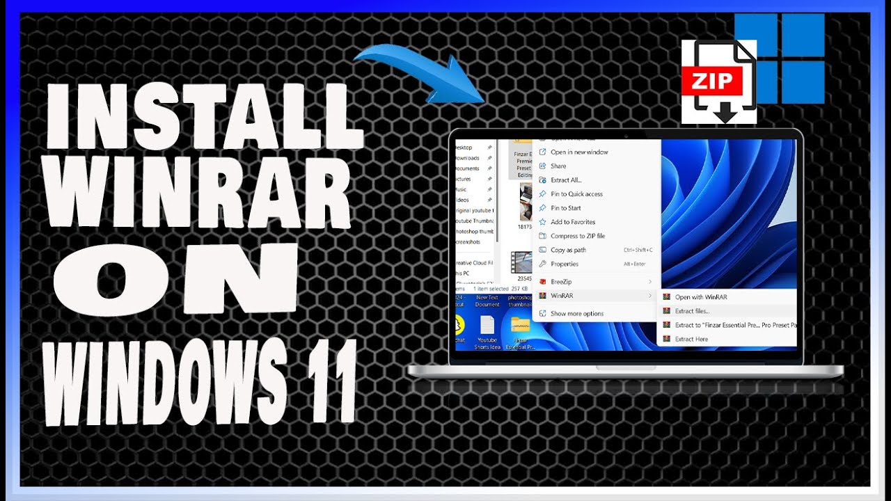 How to Download and Install WinRAR For Windows 11 - YouTube
