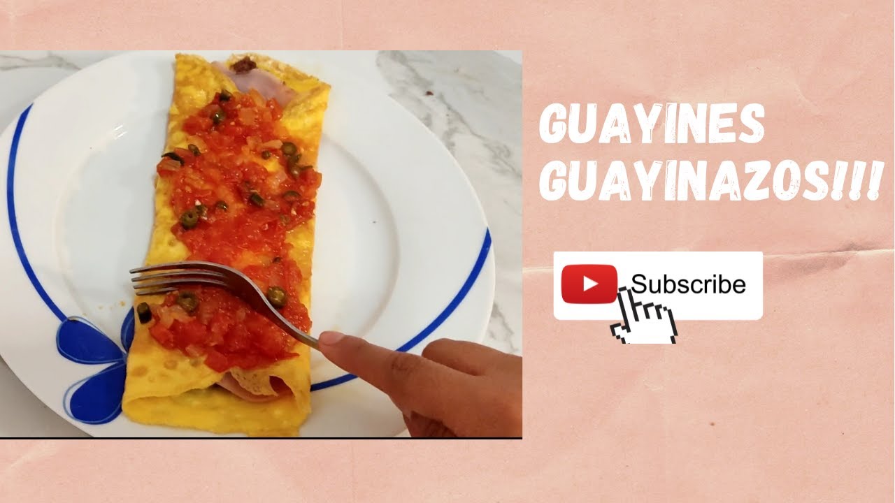 Receta de guayines/como preparar Guayinazos!! - YouTube