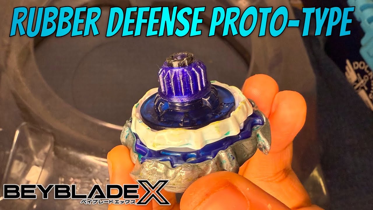 Rubber Defense is INSANEEEE in Beyblade X!!!!! - YouTube