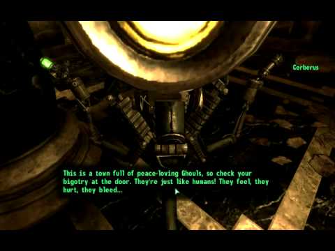 Fallout 3 - Angry Cerberus - Go ghouls yay! - YouTube