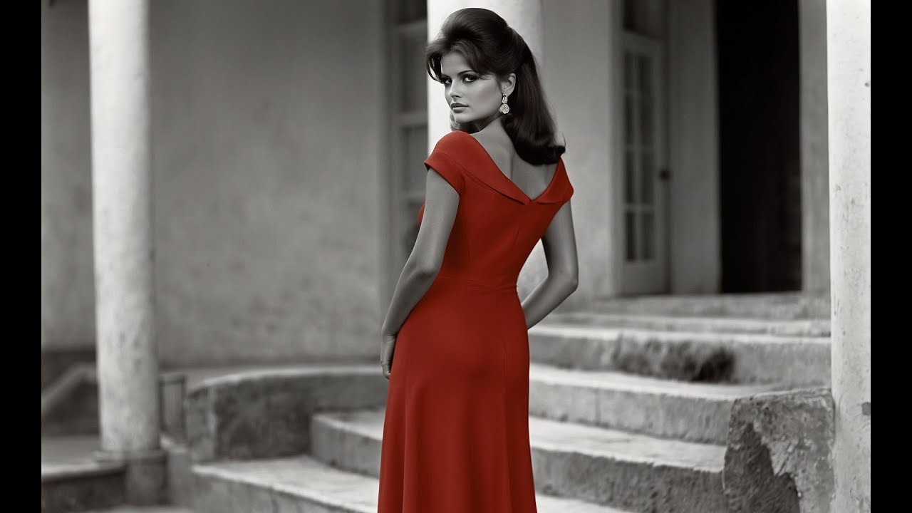 Timeless Elegance: Claudia Cardinale's Red Dresses Through the Years ...