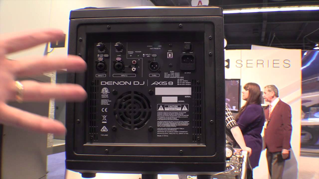 #Denon_DJ Axis 8 and Axis 12 Speakers: By John Young of the Disc Jockey ...