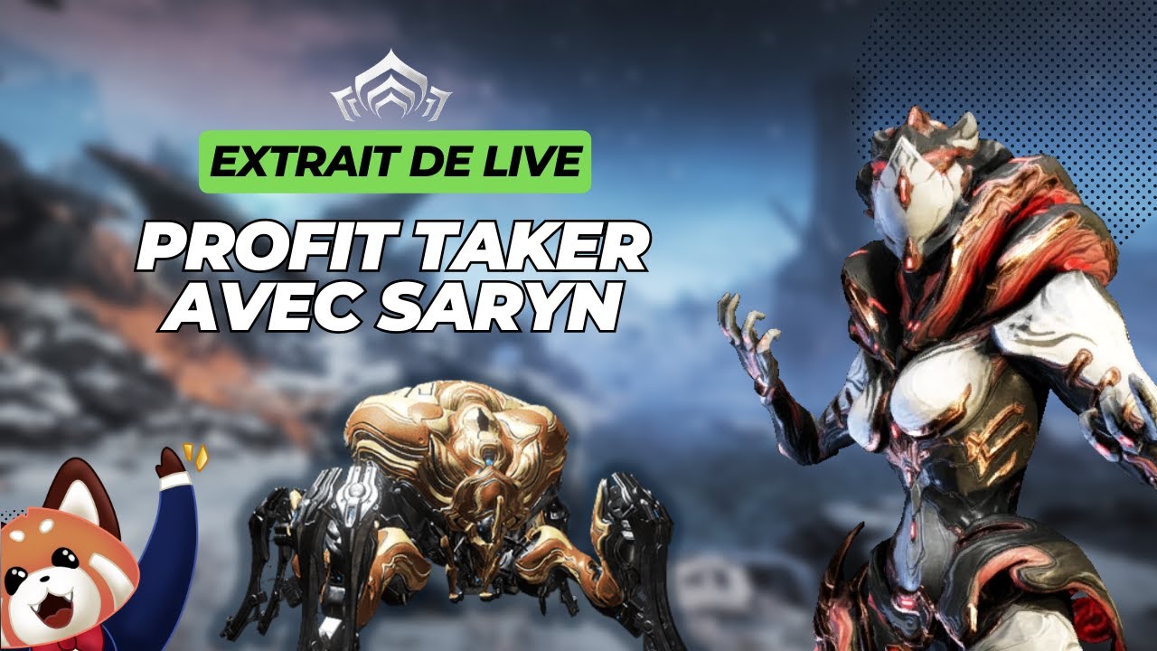 Saryn en Profit Taker #warframe - YouTube