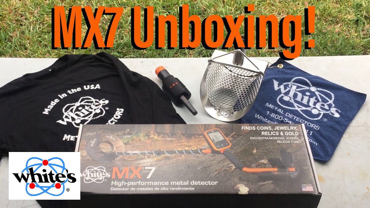 Unboxing White’s Electronics MX7. Metal Detecting. White’s Electronics ...