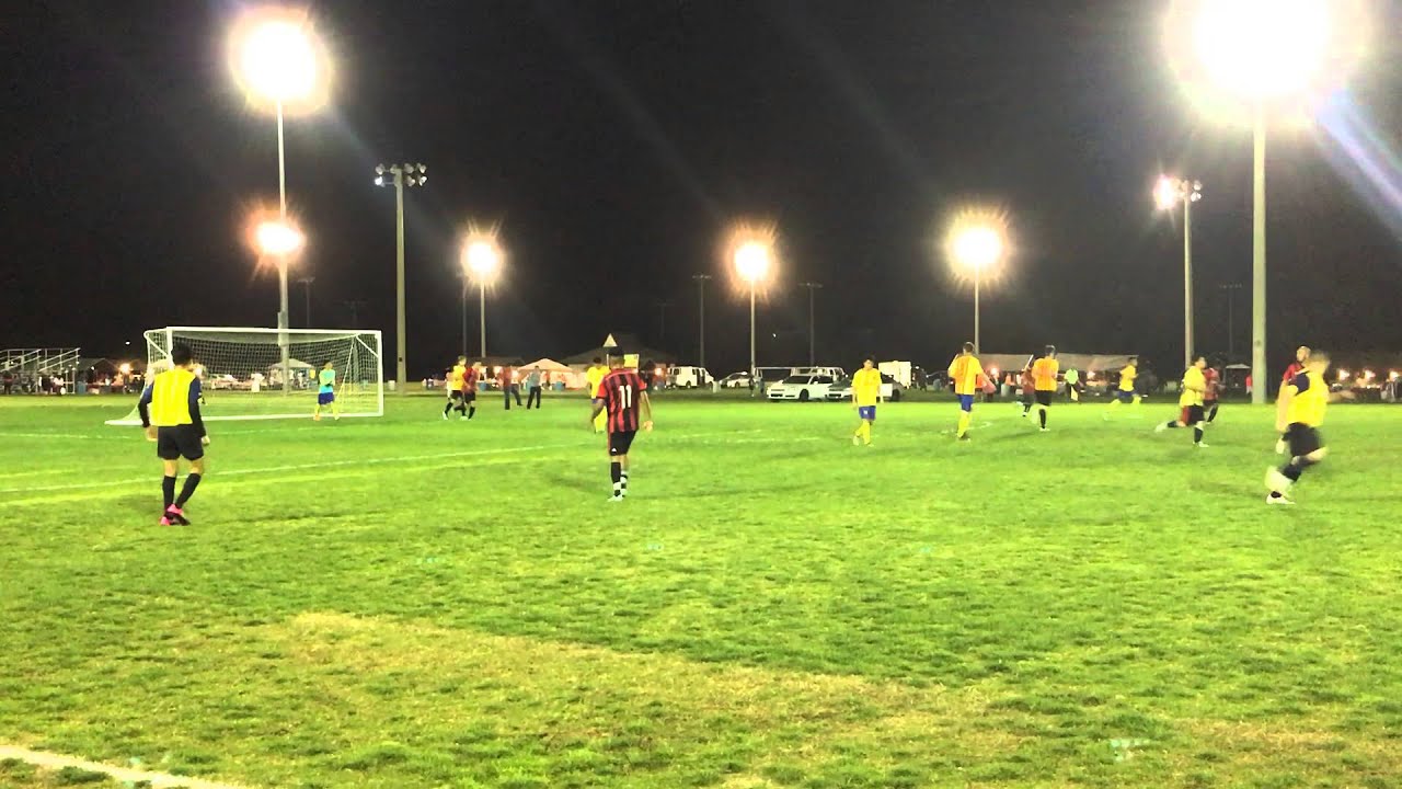 Soccer Goalkeeper block Adult League Game 03142016 - YouTube