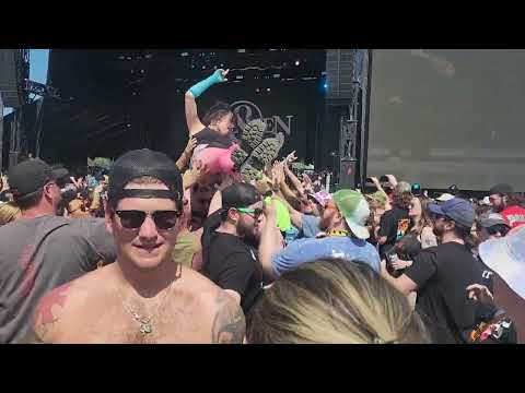 Best crowd surf ever! Of Mice & Men @ Sonic Temple 2024