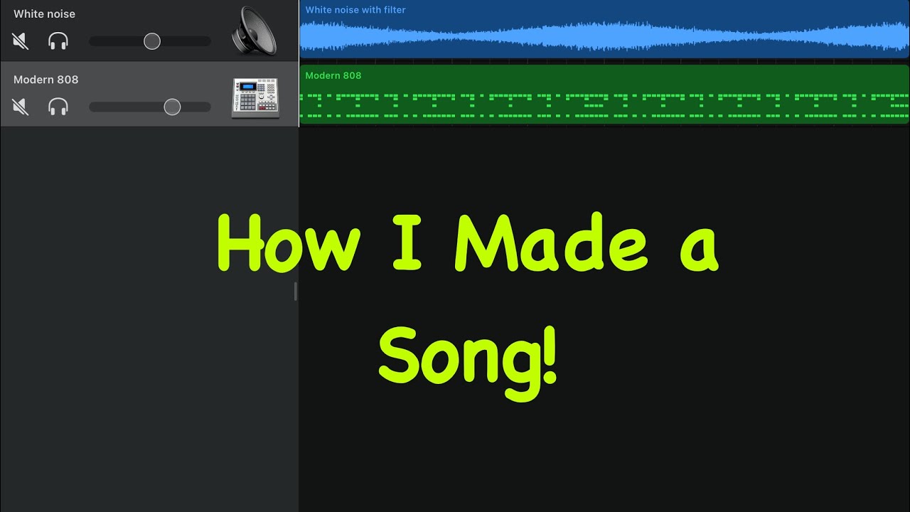 How I made a song! - YouTube