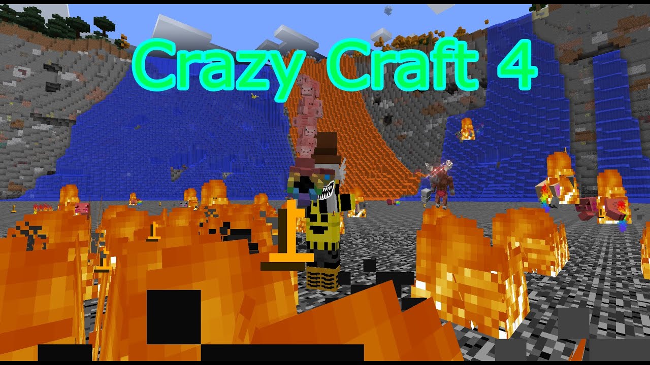Crazy Craft 4 Wit My Friends - YouTube