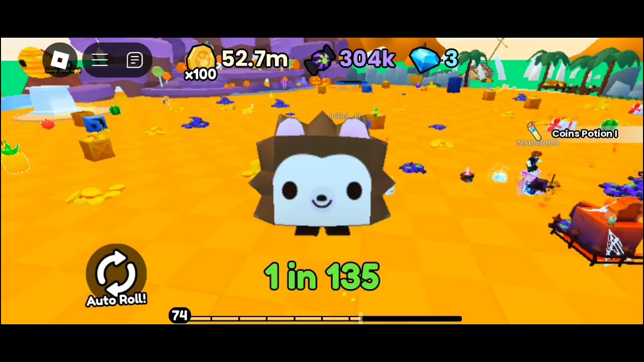 part.1 rolling galaxy dice on pets go #roblox - YouTube