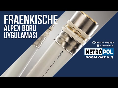 Ömürlük su tesisatı isteyenlerin tercihi, Alpex boru nedir? #Metropoldoğalgaz #tesisat #fraenkeische