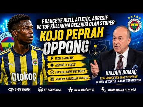 Fenerbahçe'ye Van Dijk -Saliba karışımı, gelecek vaat eden bir stoper; Oppong