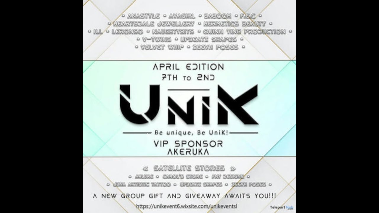 UNIK EVENT _ APRIL ROUND - YouTube