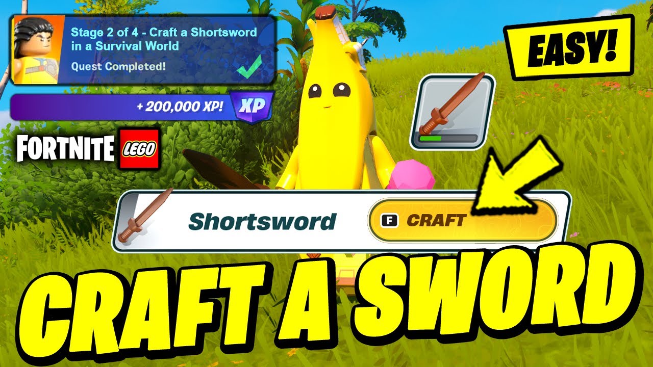 How to EASILY Craft a Shortsword in a Survival World (FULL GUIDE ...