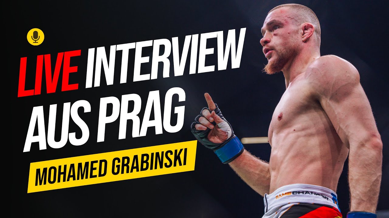 Mo Grabinski live vom OKTAGON Event in Prag über Tipsport Gamechanger ...