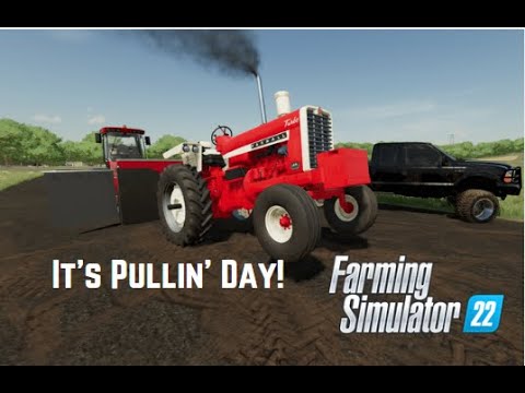 It's Pulling Time! Elmcreek Tractor Pull Multiplayer FS22 - YouTube
