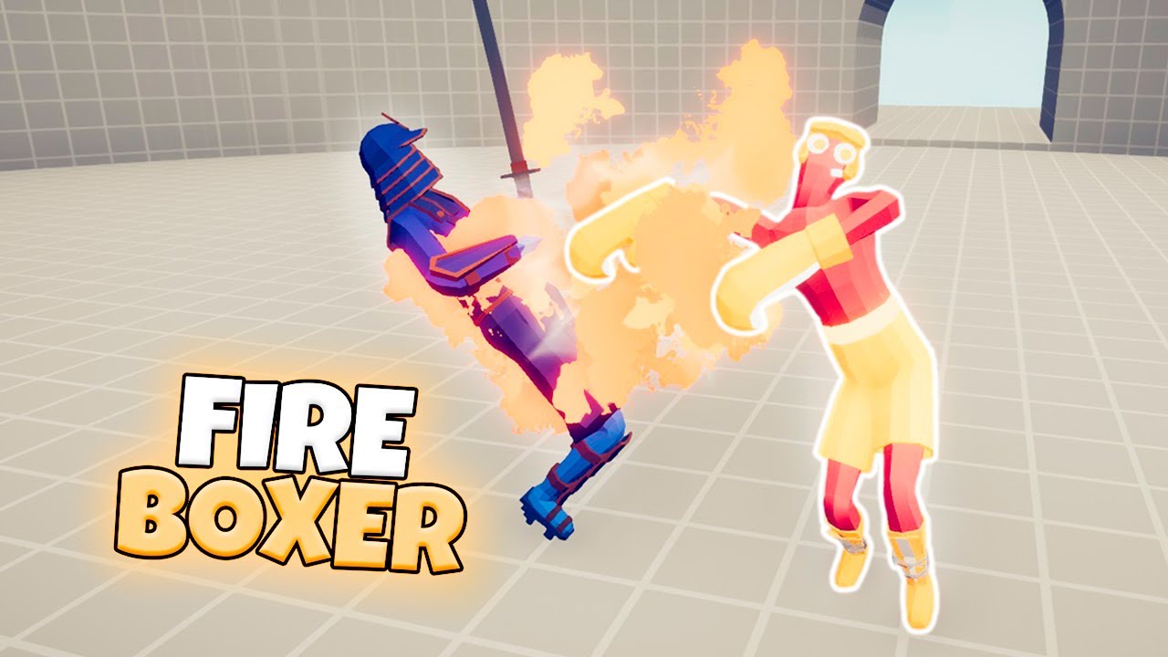 FIRE BOXER 1 VS 1 EVERY UNIT | TABS v.12 GAMEPLAY - YouTube