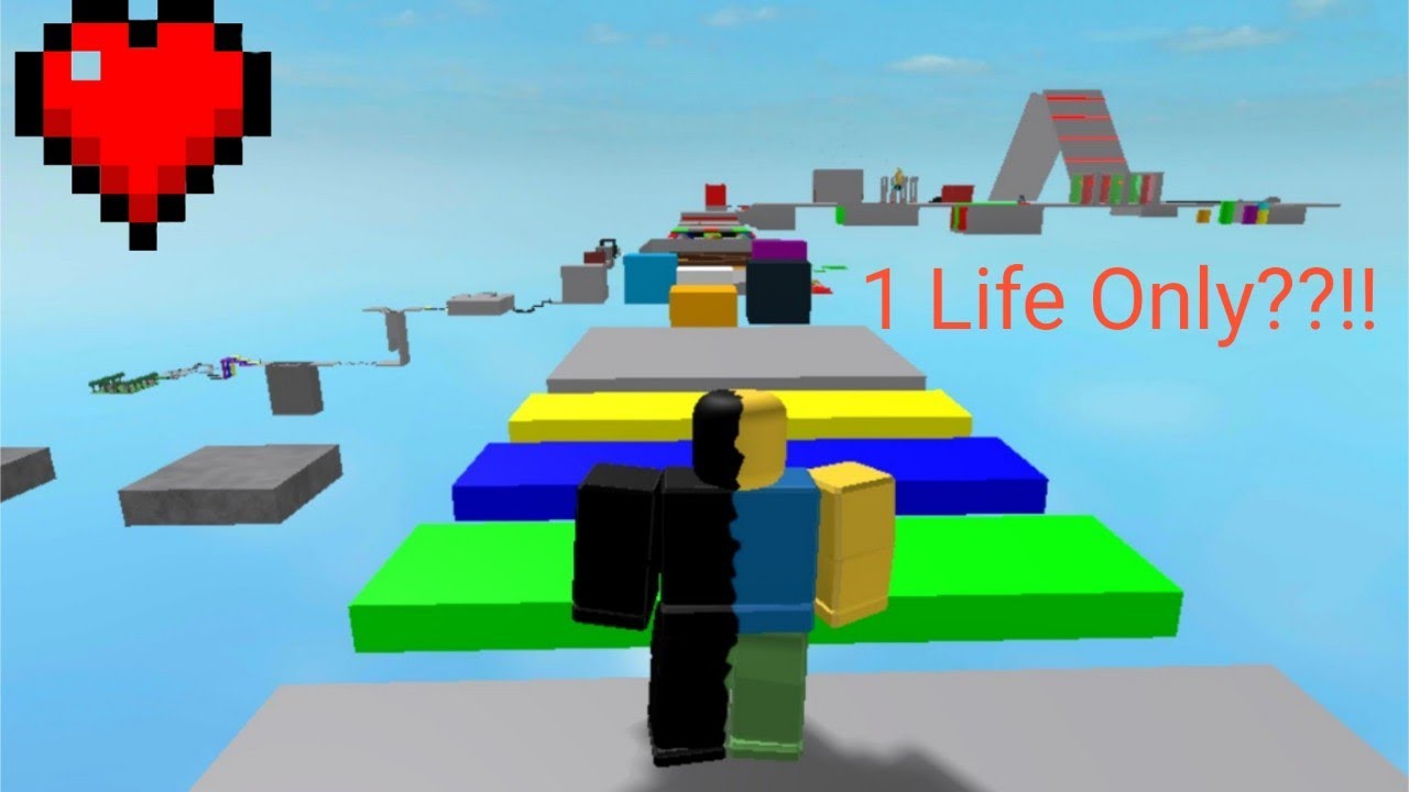 1 Life Obby In Roblox - YouTube