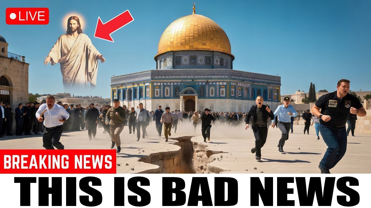 The Mount of Olives is Splitting! Is this a SIGN from JESUS? - YouTube