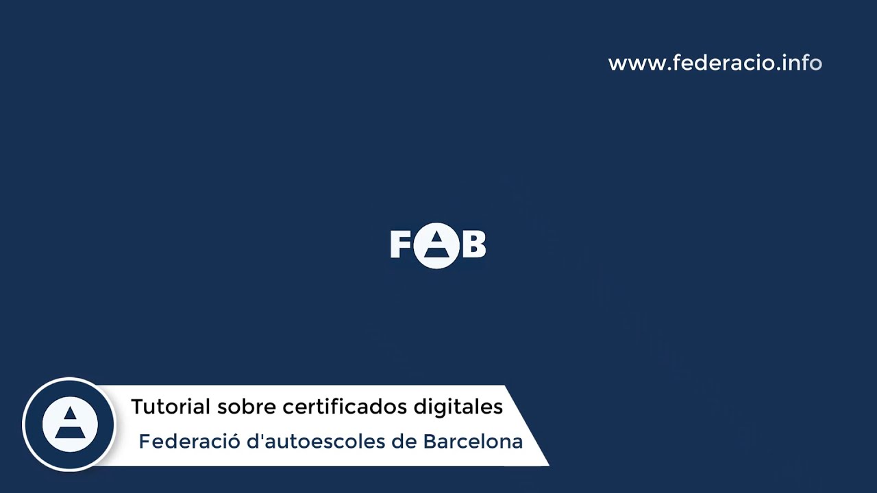 Tutorial Certificados digitales 1.0 - YouTube
