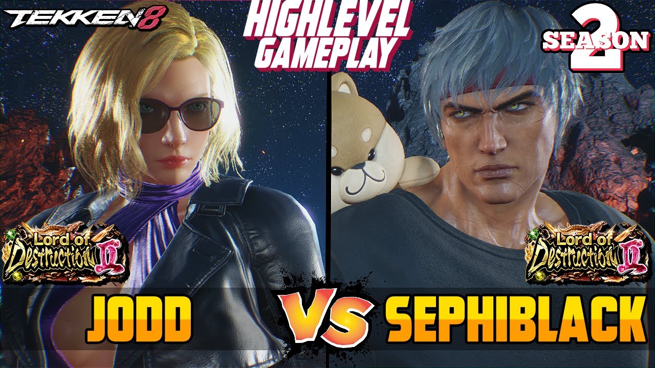T8 – JODD (Nina Williams) vs SEPHIBLACK (Shaheen) – Tekken 8 High Level ...