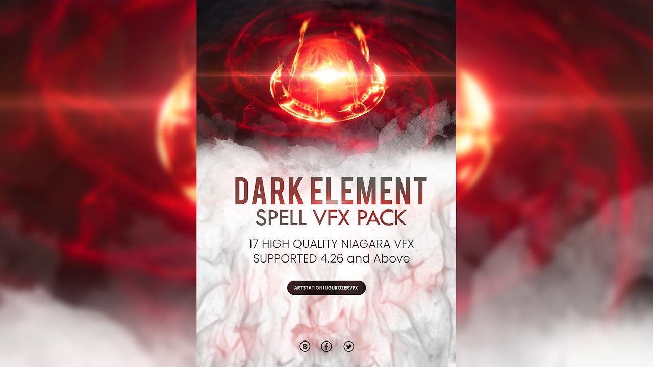 UE | Dark Element - Spell VFX Package - YouTube