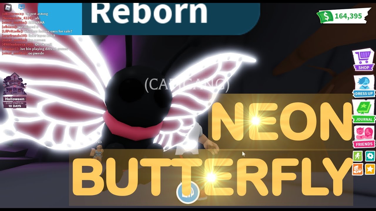 NEON BUTTERFLY | 2021 UPLIFT BUTTERFLY | ADOPT ME | ROBLOX - YouTube