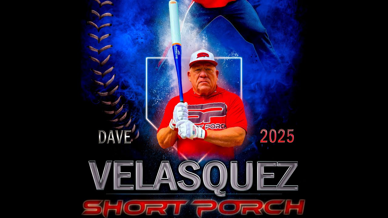 Short Porch Dave"SUP"Velasquez Signature Series Bat - YouTube
