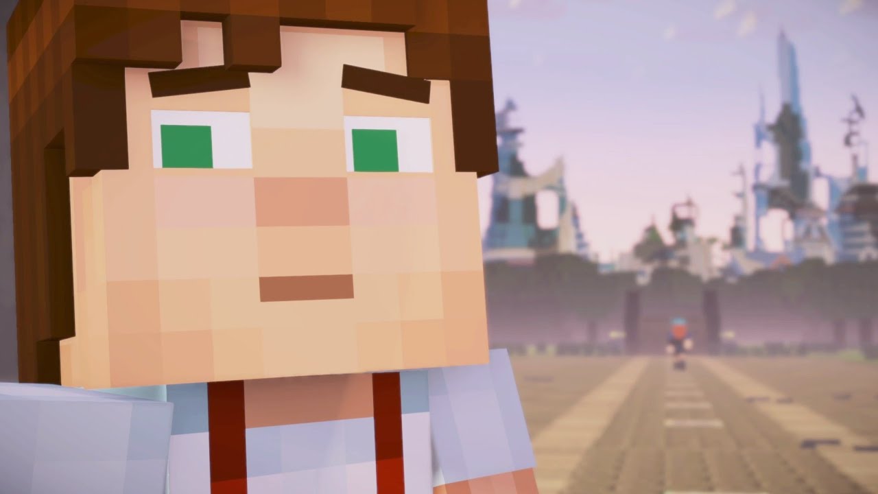 Minecraft story mode season 2 episode 5- good bye beacon town.. - YouTube