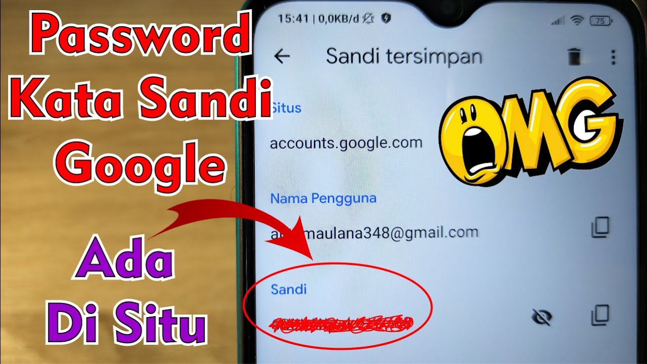Cara Melihat Sandi Google - YouTube