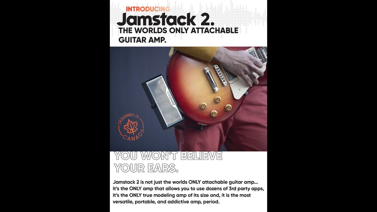 JAMstack 2 -Play Guitar Anywhere with Any Sound - YouTube